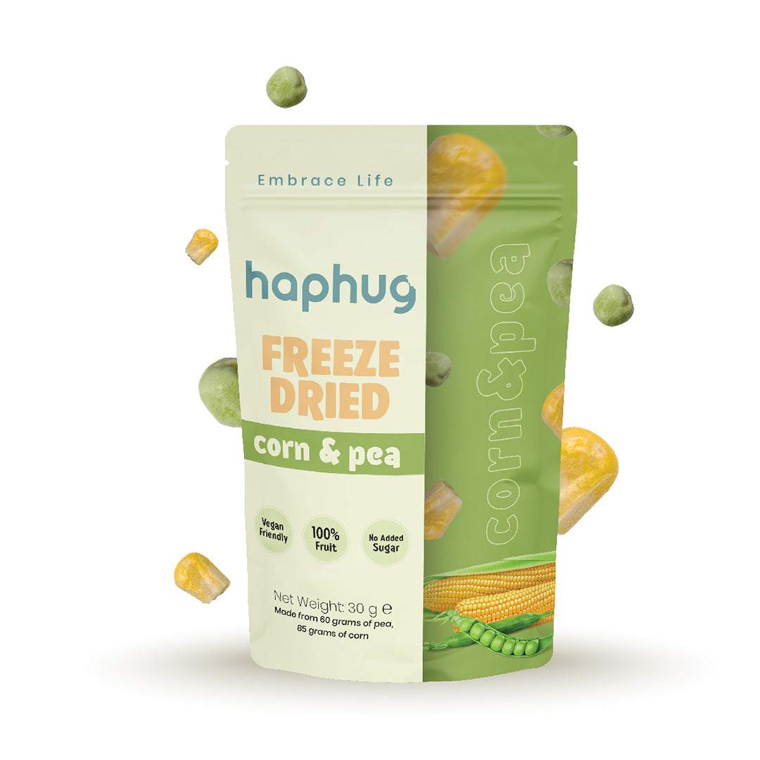 HapHug Freeze Dried Corn & Pea – HapHug LLC