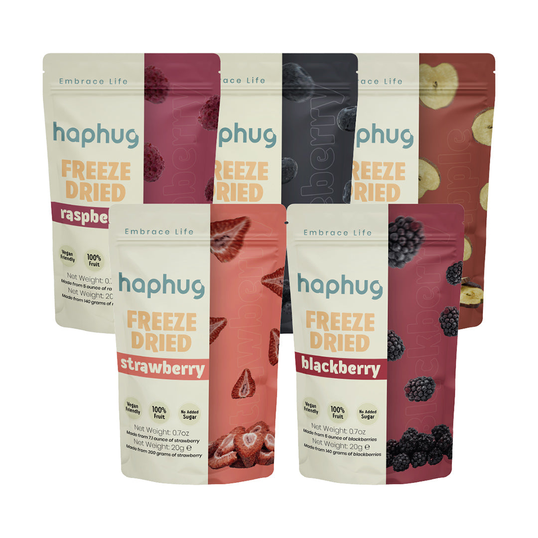 HapHug Freeze Dried Red Fruits Pack – HapHug LLC